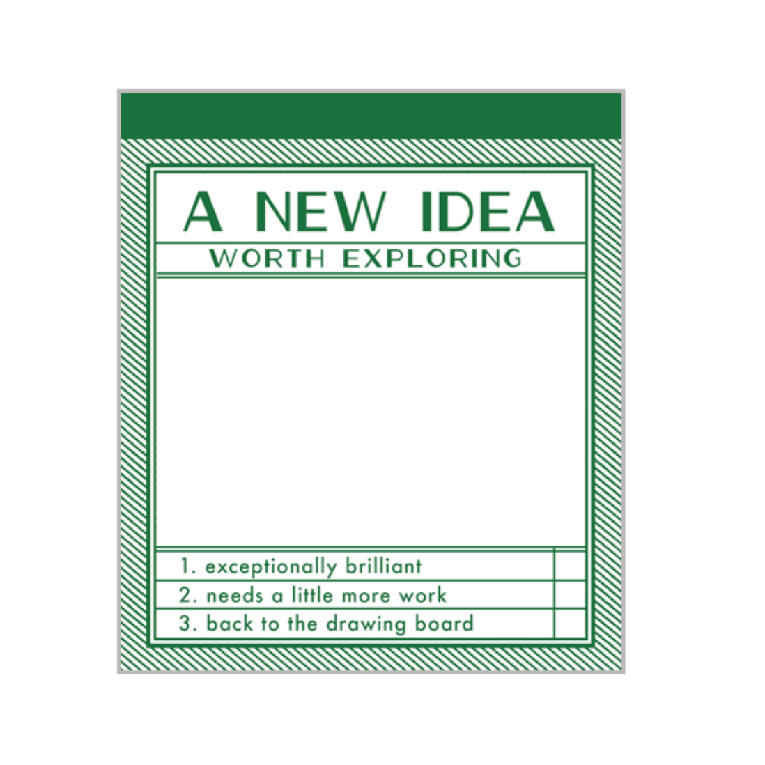 A New Idea Notepad | Civil Stock General Store