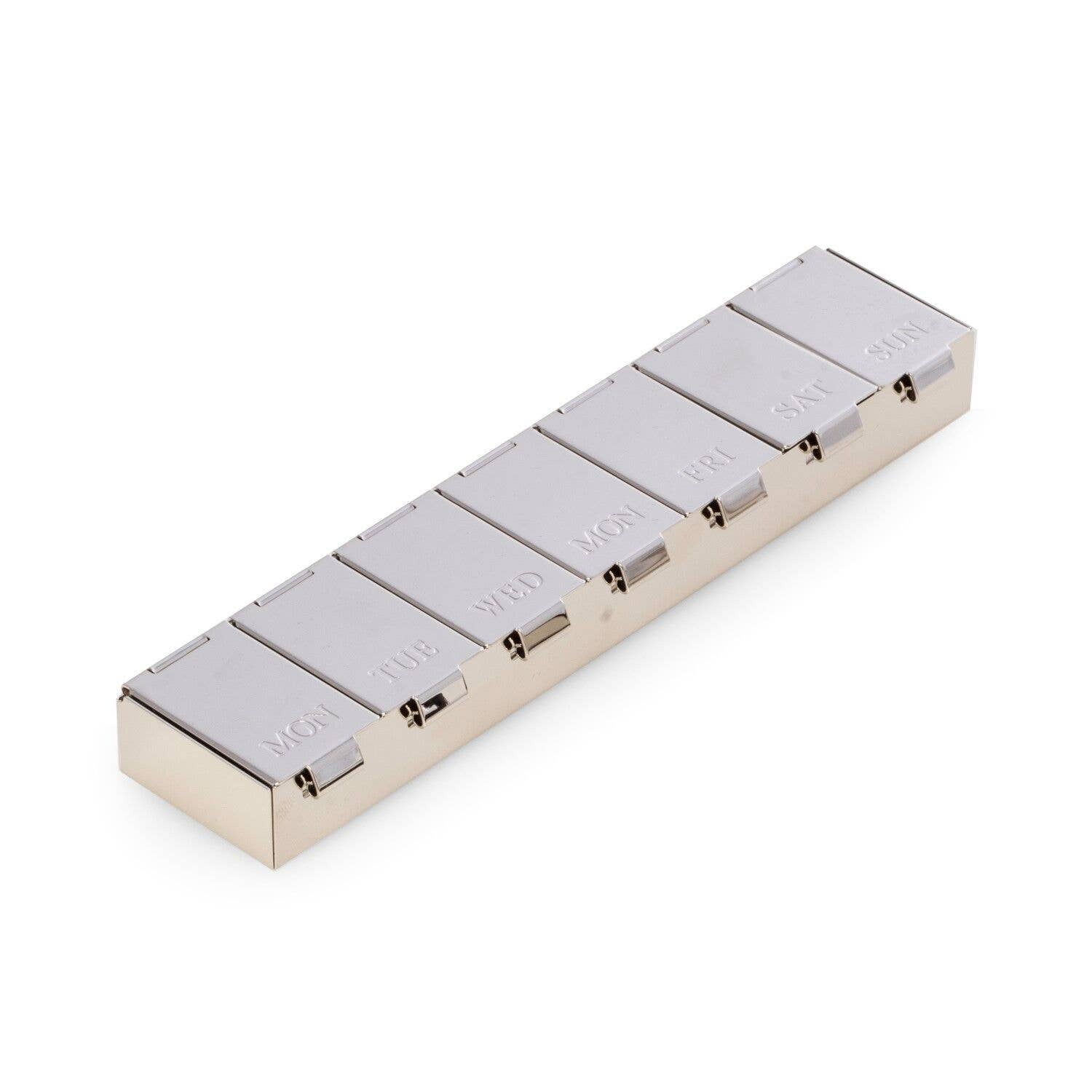 Chrome Plated Pill Box | Civil Stock General Store